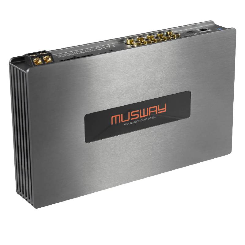 Musway M10 10 Channel Full Range Class D Amplifier with 14 Channel DSP